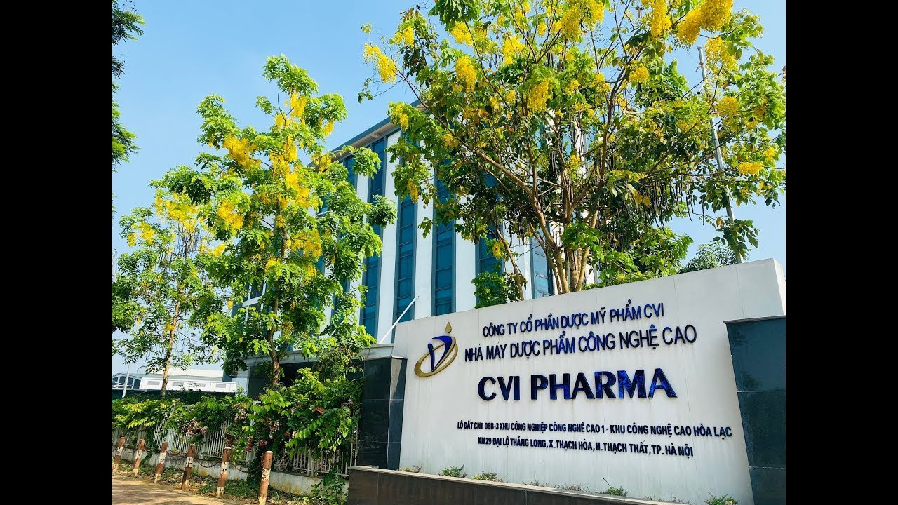 Dây chuyền sản xuất Nhà máy Dược phẩm công nghệ cao CVI Pharma - YouTube
