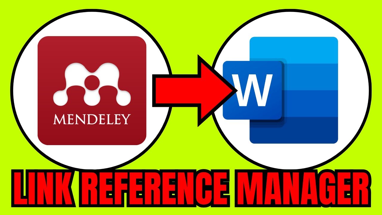 How To LINK Mendeley Reference Manager And Microsoft Word (FULL GUIDE ...