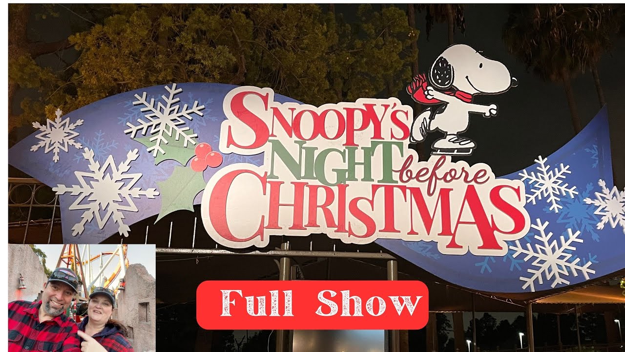 Knott's Merry Farm Snoopy's Night Before Christmas Ice Spectacular ...
