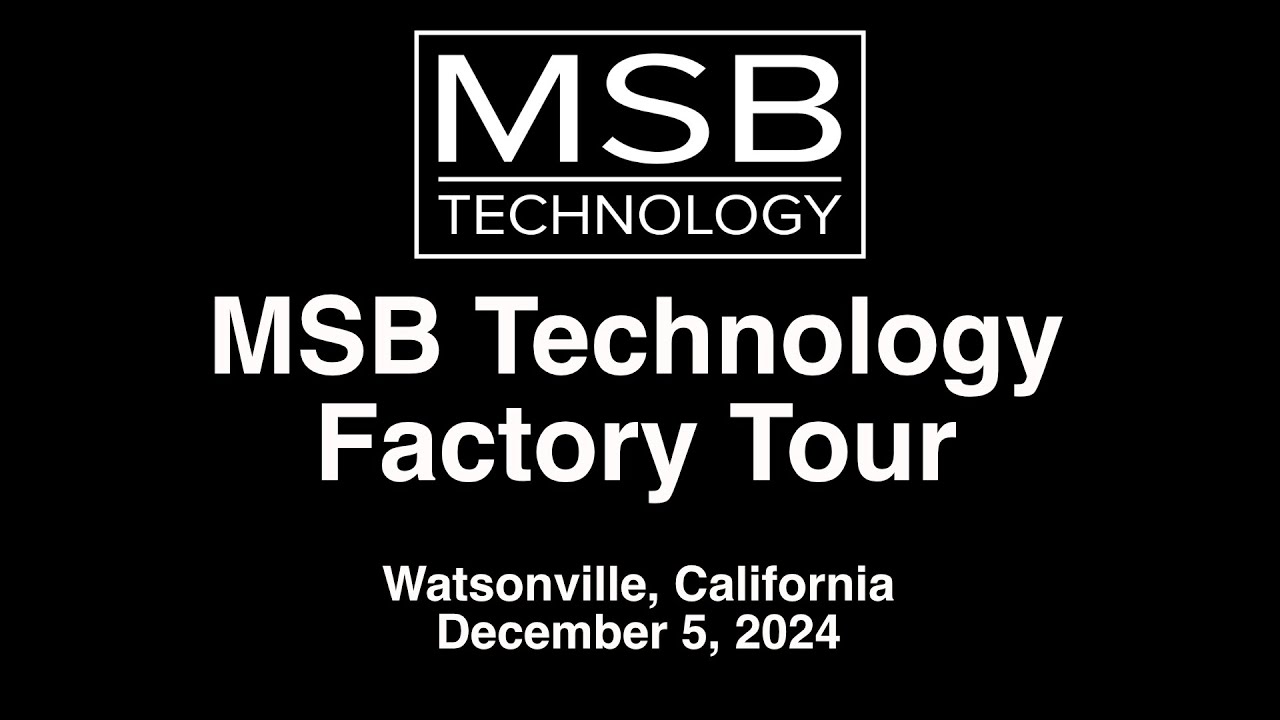 MSB Technology Factory Tour - YouTube