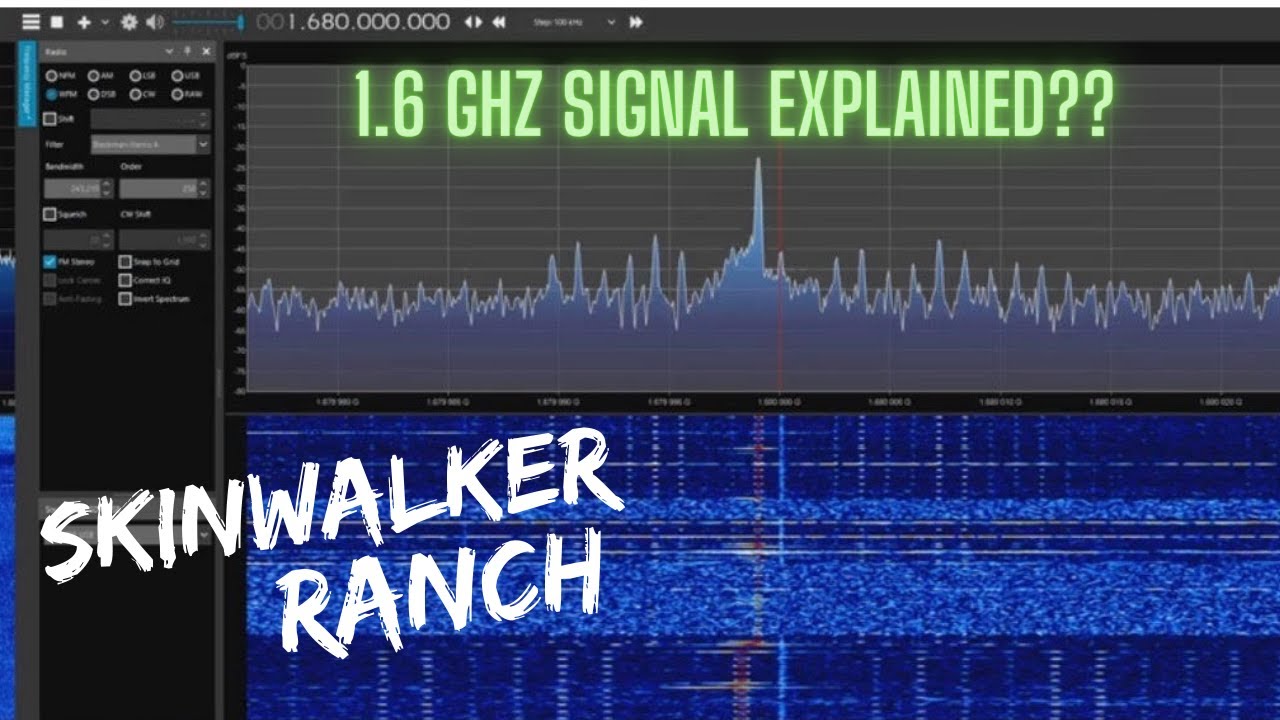 The Skinwalker Ranch 1 6 GHz Signal Explained YouTube