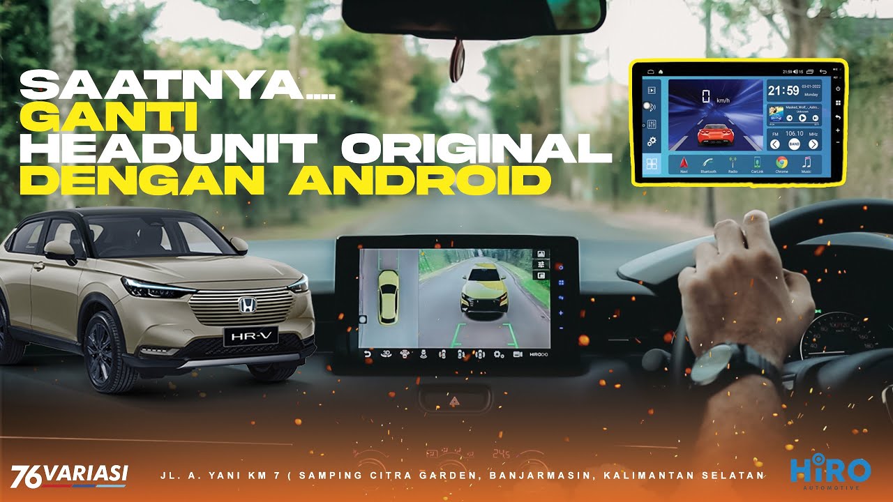 KAMERA 360 TERCANGGIH ! Plus PEMASANGAN HEADUNIT HIRO GAMMA QLED - YouTube