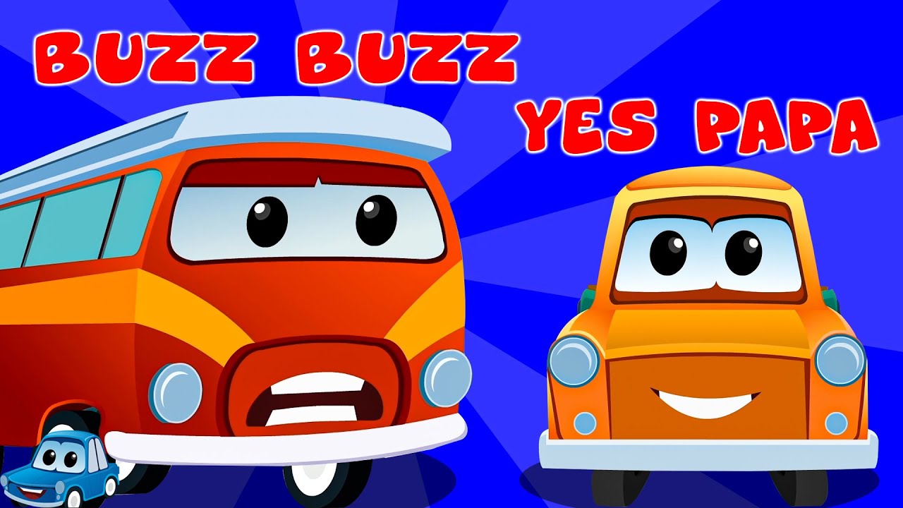 Buzz Buzz Yes Papa + More Nursery Rhymes for Kids - YouTube