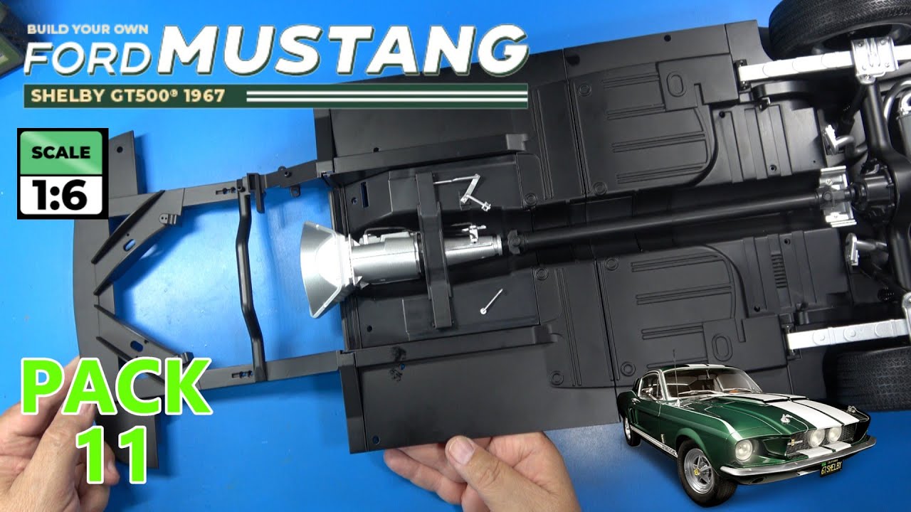 Build the 1:6 Shelby Mustang GT500 - Stages 44, 45, 46, 47 and 48 by ...