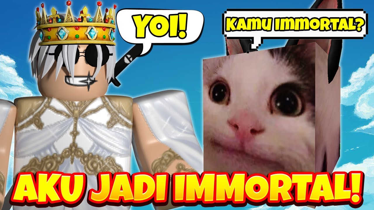 AKU JADI IMMORTAL DI RAISE A BLOPPA!!! | Roblox Indonesia - YouTube
