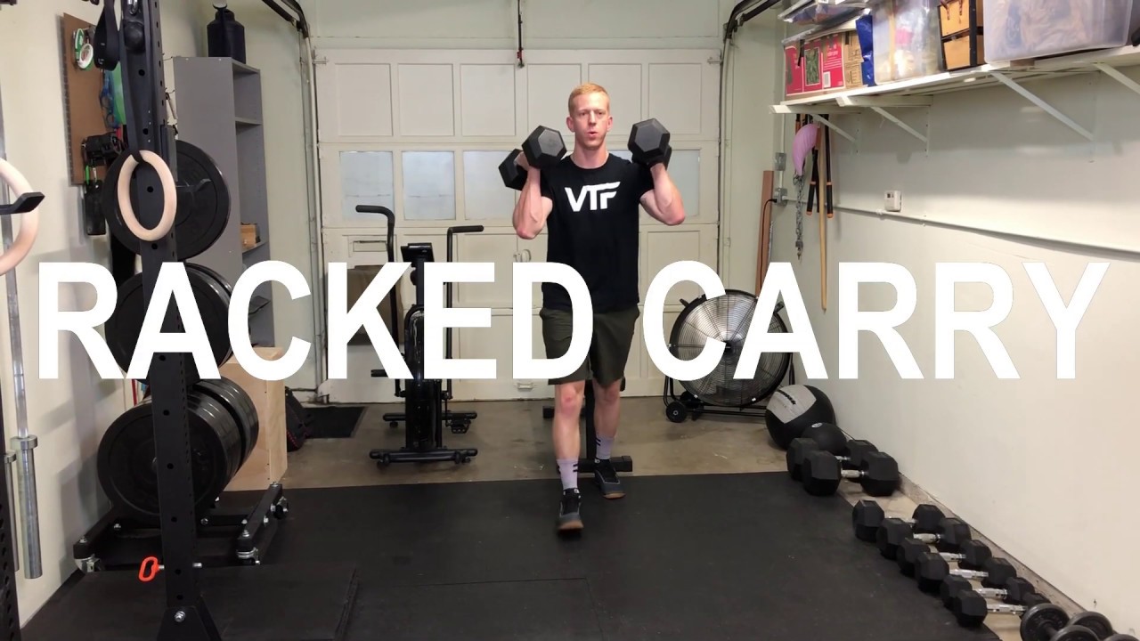 The Racked Carry - Exercise Technique | Virtual Team Fitness - YouTube
