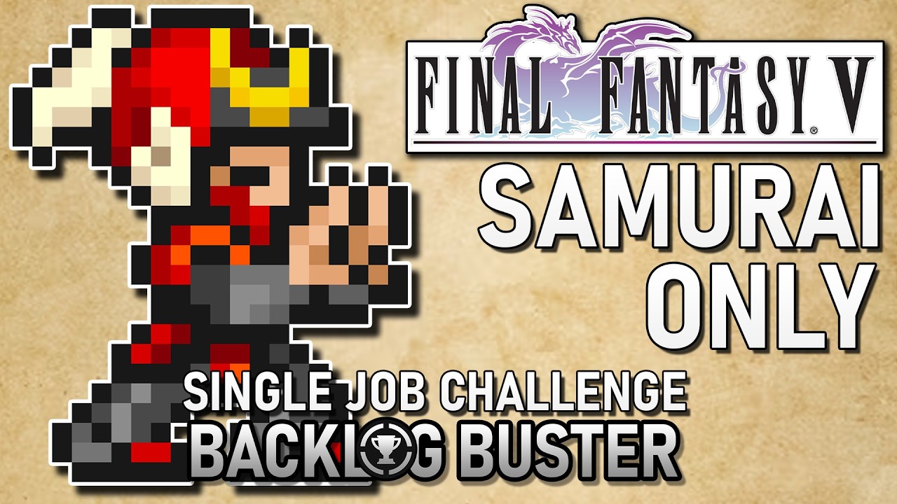 Can You Beat Final Fantasy 5 Using Only Samurai? - YouTube