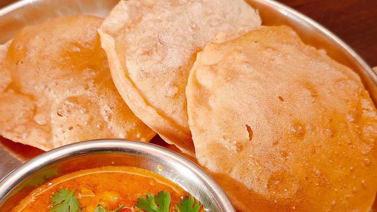 how to make poori recipe without maida| ಪೂರಿ ಮಾಡುವ ವಿಧಾನ ಮೈದಾ ಇಲ್ಲದೆ ...