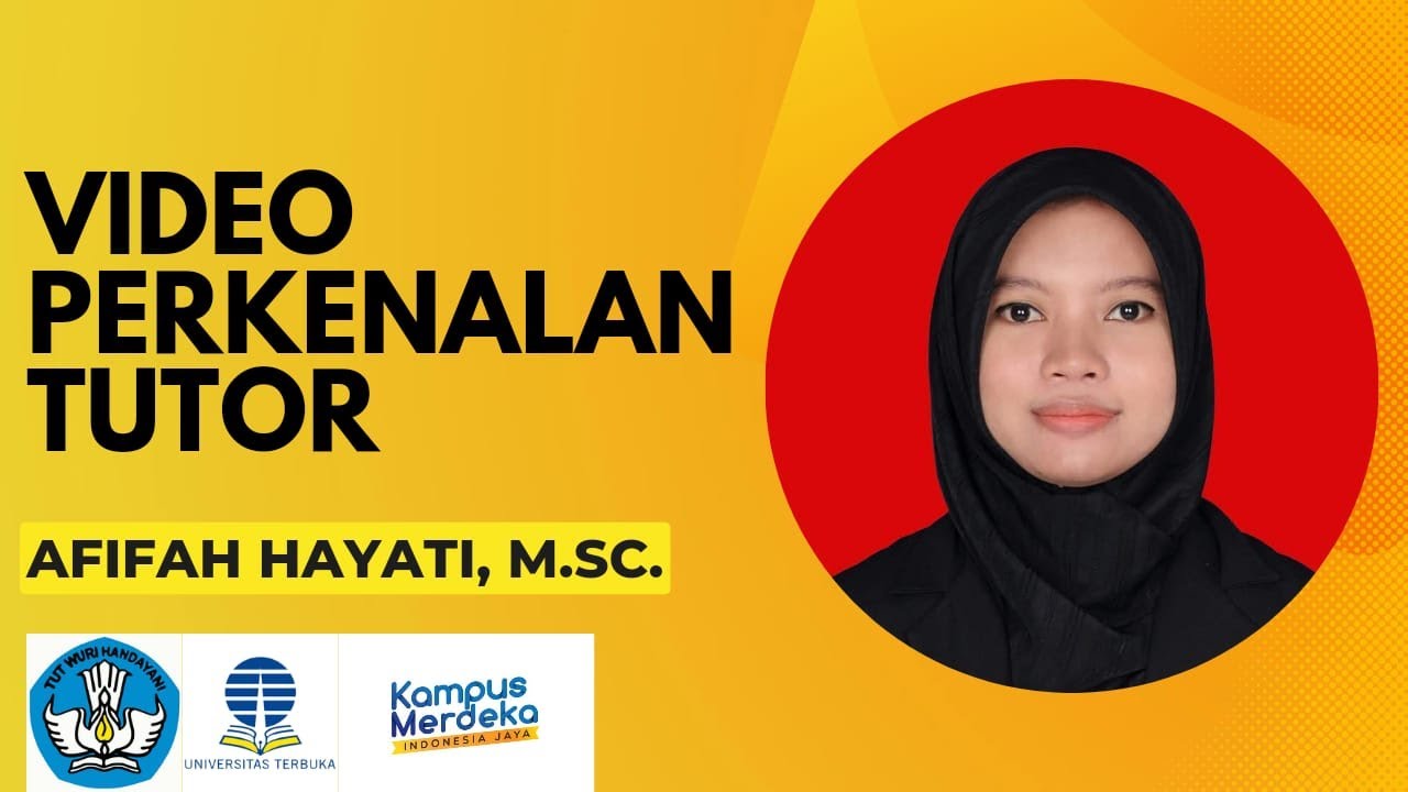 Video Perkenalan Tutor Tuton Mata Kuliah Pengantar Matematika ...