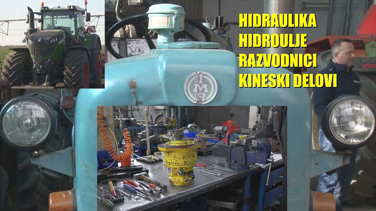 HIDRAULIKA TRAKTORA - šta ako curi razvodnik - KOJE ULJE IDE U PUMPU ...