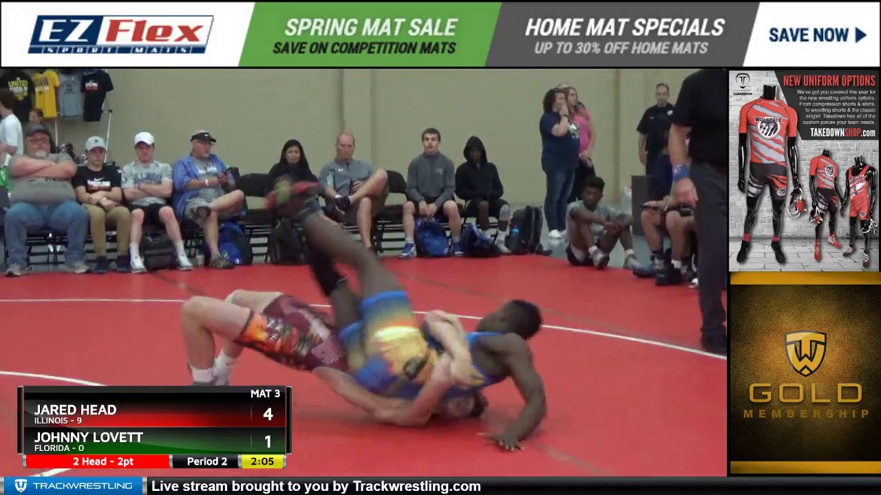145 Jared Head Illinois vs JOHNNY LOVETT Florida 8446351104 - YouTube