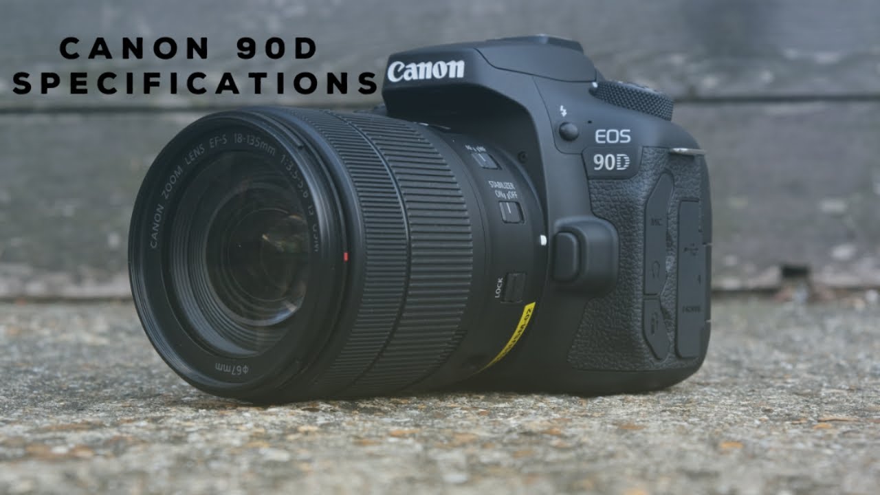Canon 90D specifications - YouTube
