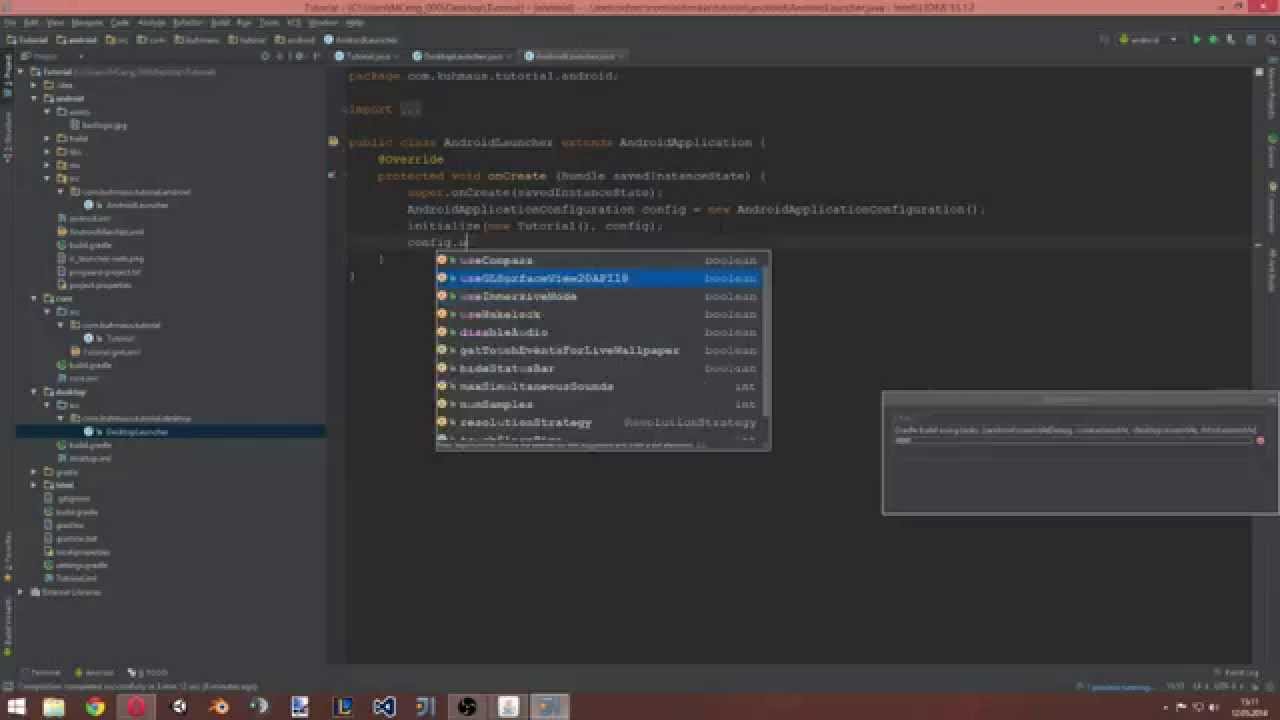 Libgdx Tutorial 1 Setup Und Informationen Deutschgerman Youtube