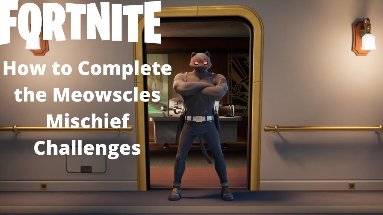 Fortnite - How to Complete the Meowscles Mischief Challenges & Unlock ...