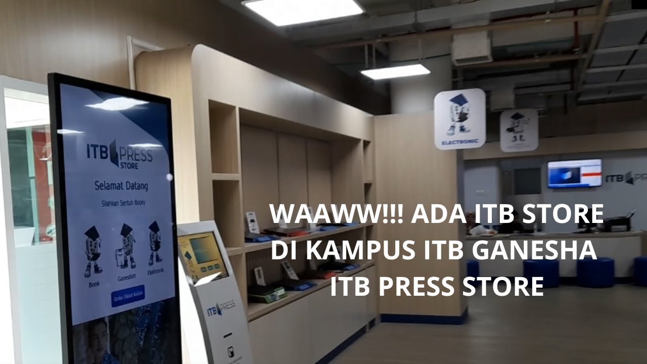 WAW! ADA ITB STORE DI KAMPUS ITB GANESA BANDUNG [ITB PRESS STORE ...