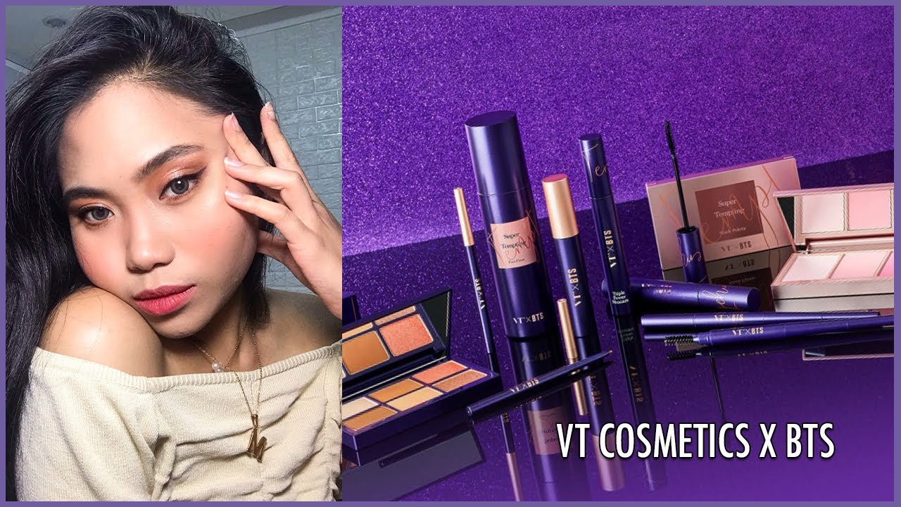 VT COSMETICS X BTS | SUPER TEMPTING COLLECTION REVIEW - YouTube