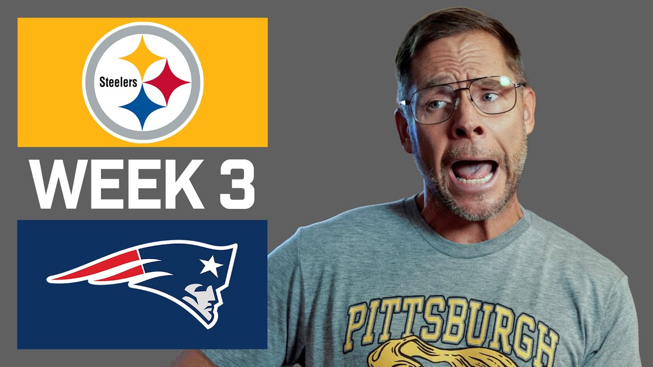 Pittsburgh Dad Reacts to Steelers vs. Patriots - NFL Week 3 - YouTube