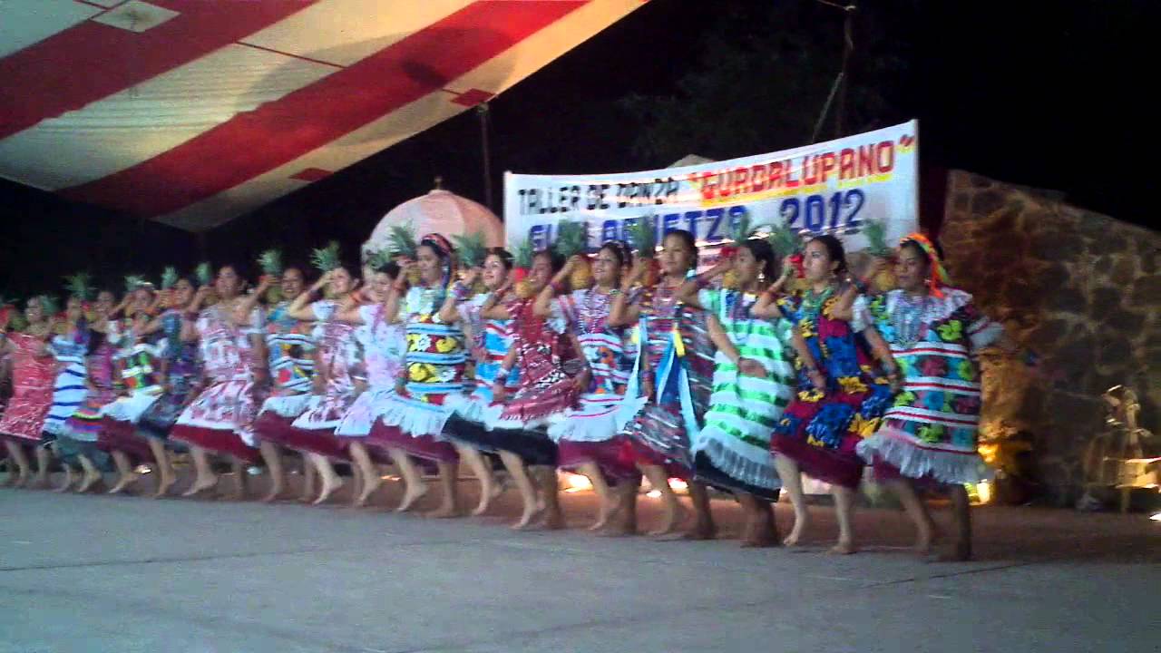 Flor De PiÑa Taller De Danza Folklorica Guadalupano Youtube