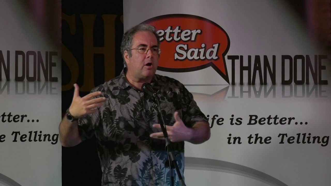 Robert Lovejoy Better Said Than Done storytelling show “Vacation” - YouTube