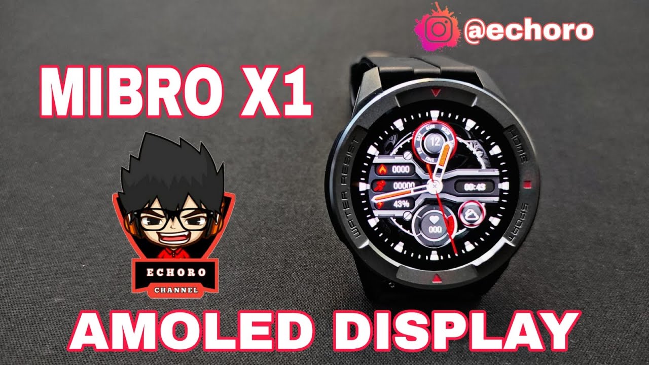 Smartwatch Mibro X1 | Unboxing | Review | Amoled Display - YouTube