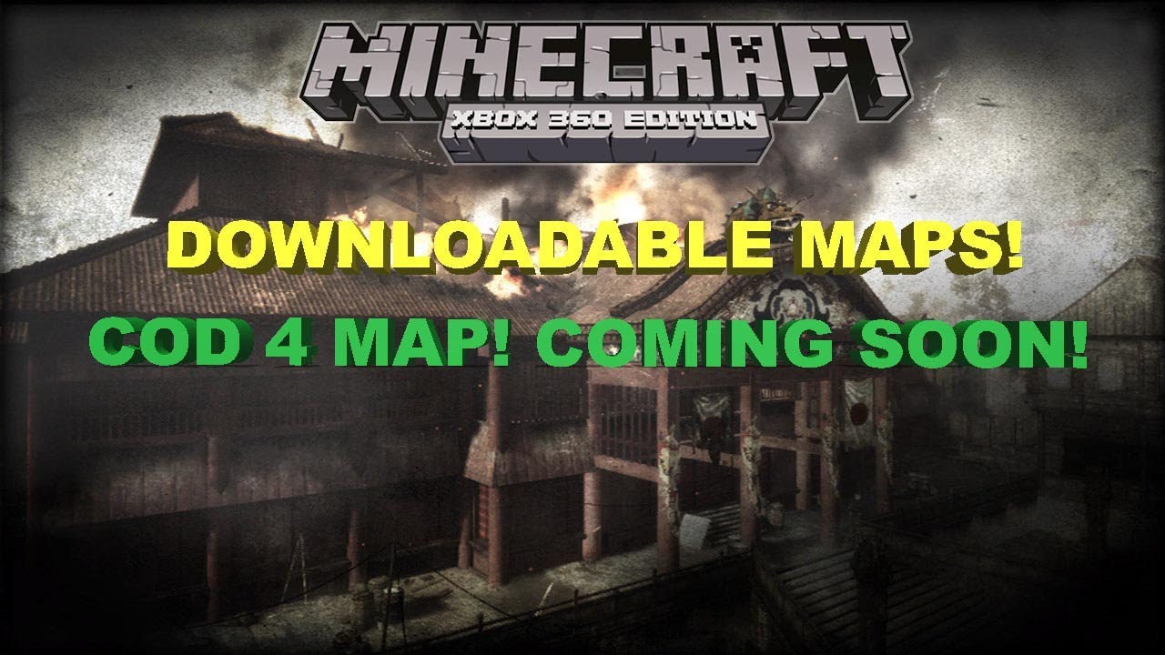Downloadable Maps, Finals, & Cod 4 Minecraft Map! - YouTube