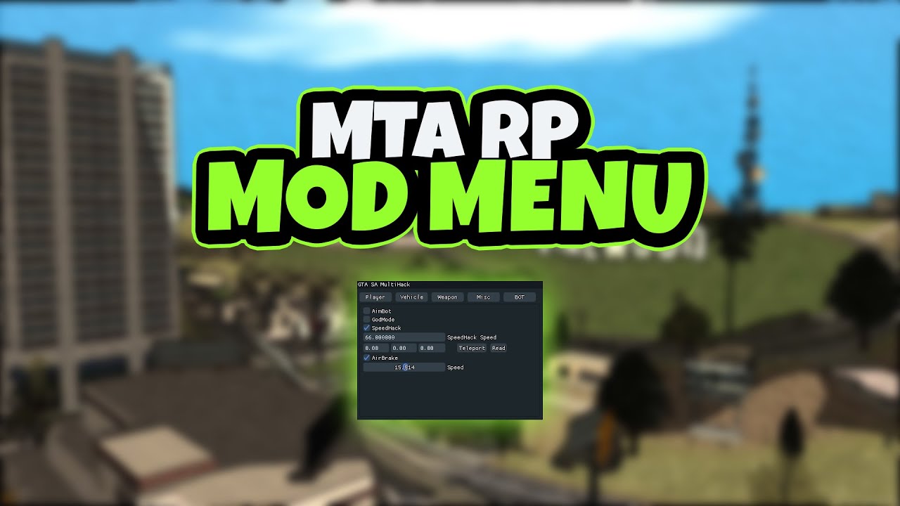 como usar hack no mta rp | mta hack 2024 | mta rp mod menu - YouTube