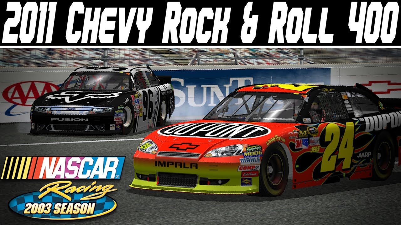 NASCAR Career | CHEVY ROCK & ROLL 400 | Richmond Race 13/35 | NR2003 ...