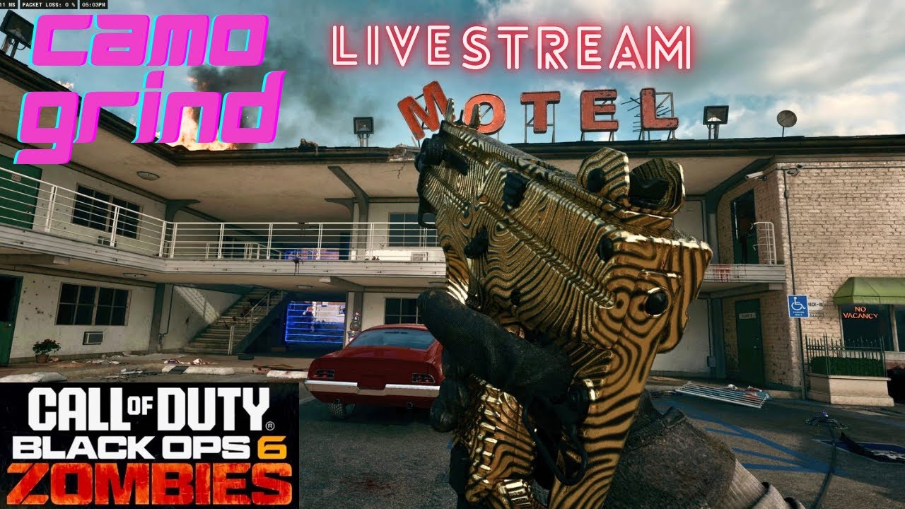 Camo grinding black Ops 6 Zombies - YouTube