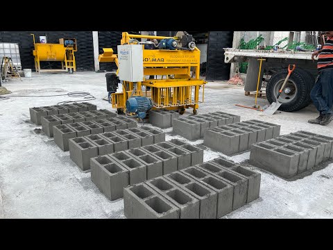 Máquinas bloqueras para la fabricación de bloques de hormigón - Padua ...