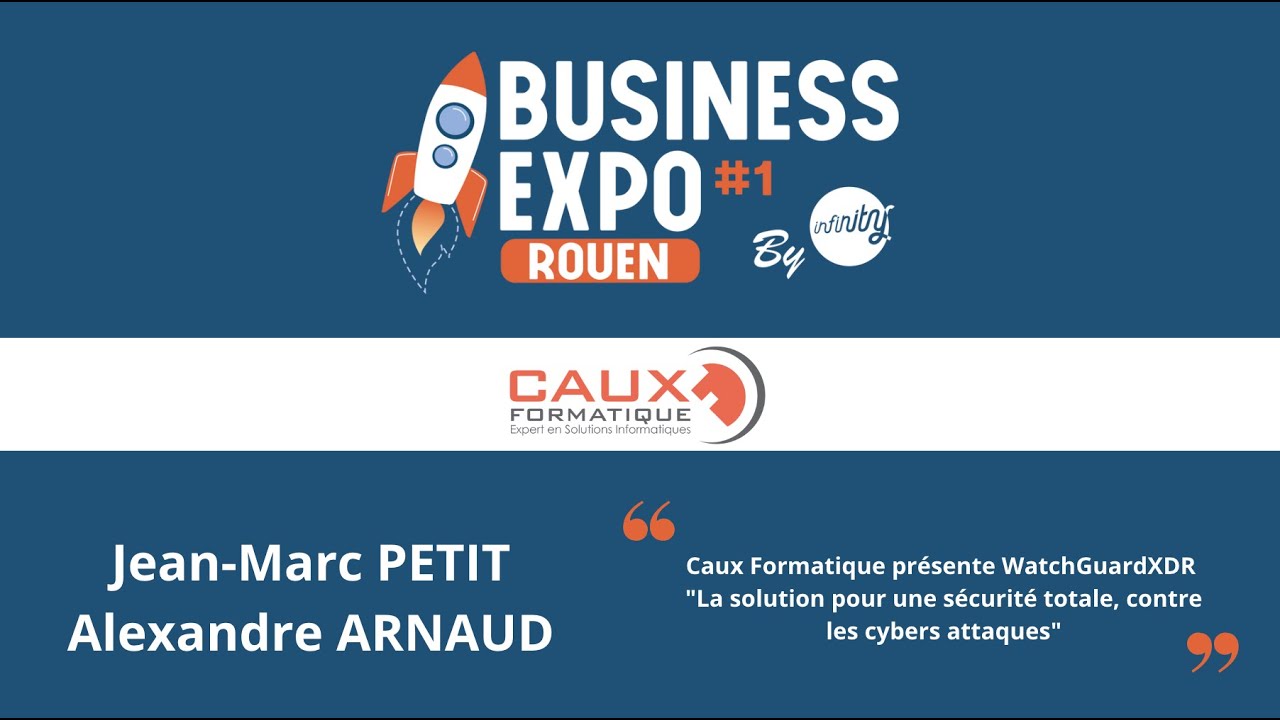 Business Expo Rouen - Conférence Caux Formatique - YouTube
