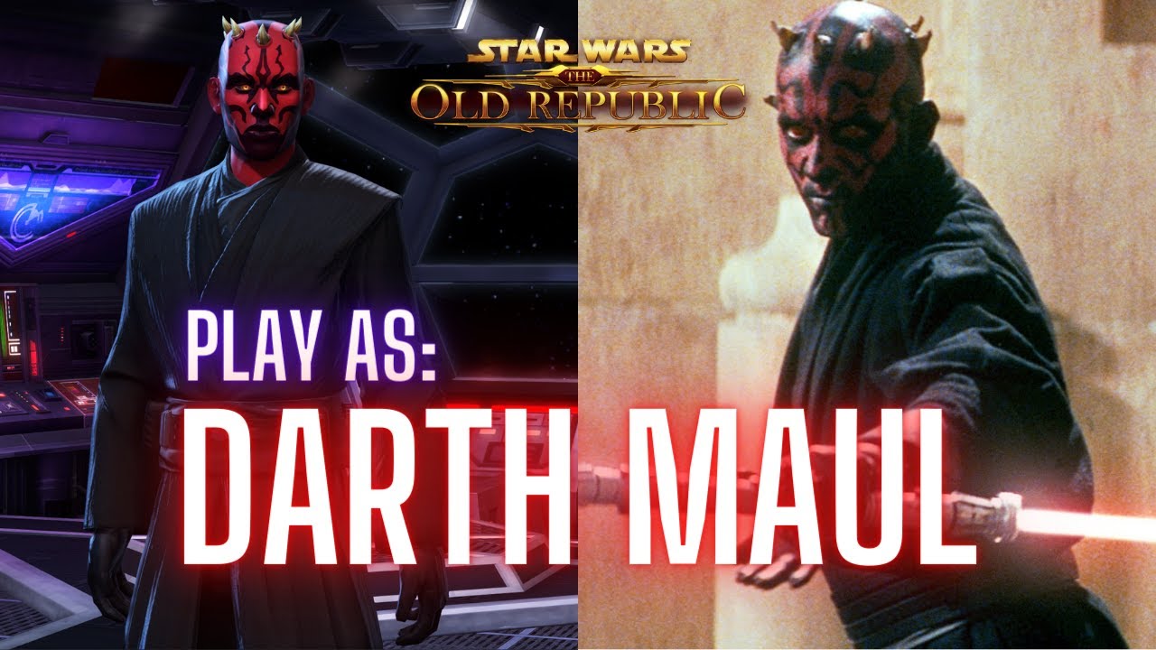 Darth Maul in the Old Republic | SWTOR Roleplay - YouTube
