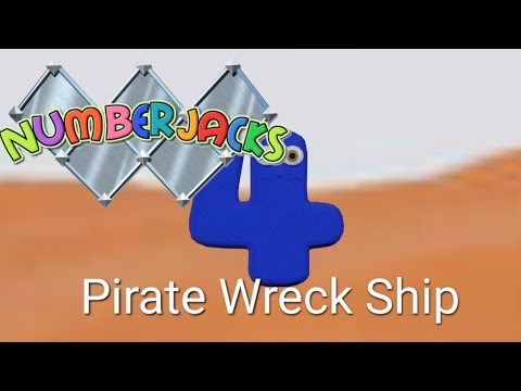 Numberjacks Pirate Wreck Ship Episode 88 - YouTube