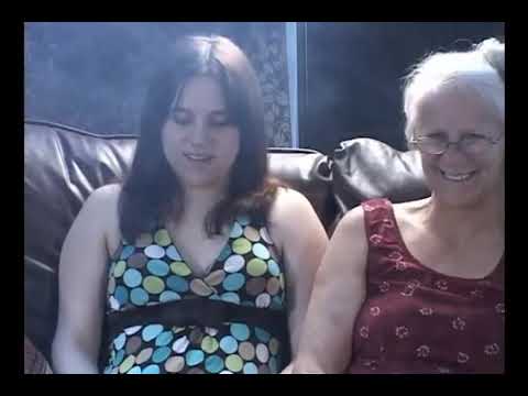 Mom and daughter smoking 