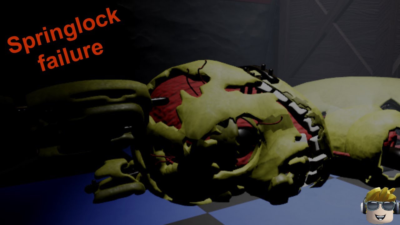 Fnaf springlock failure - YouTube