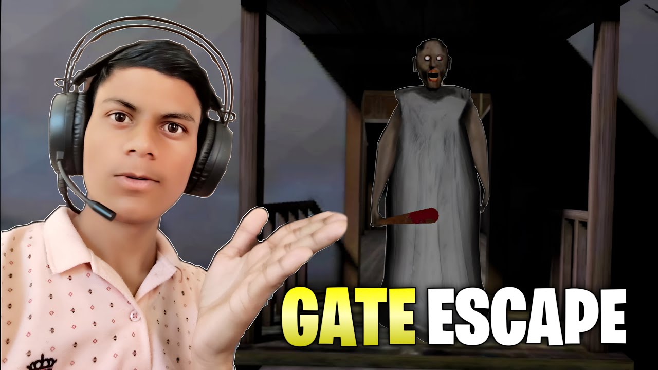GRANNY GATE ESCAPE | GRANNY'S HOUSE GATE ESCAPE - YouTube
