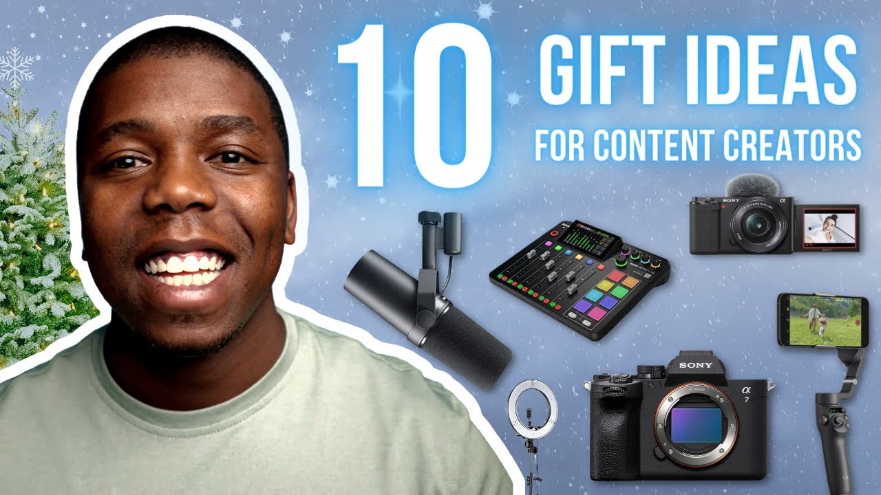 The 10 Best Gift Ideas for Content Creators - YouTube