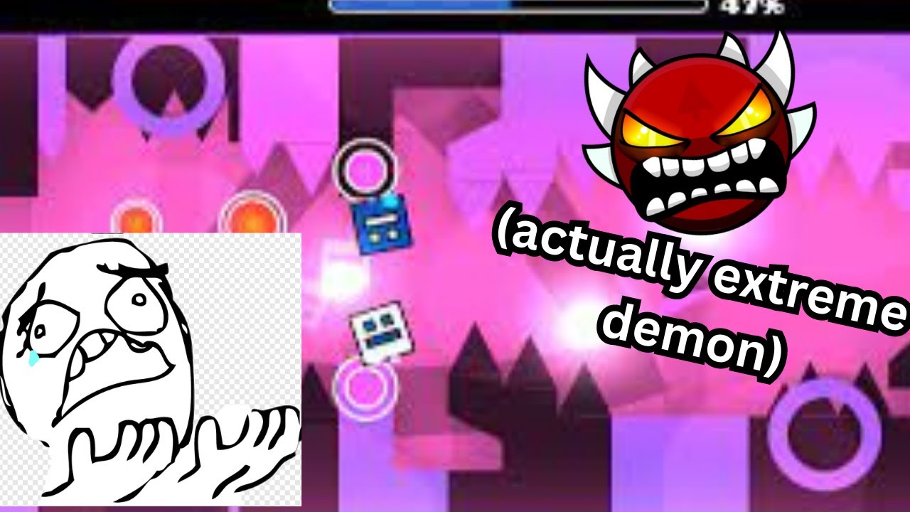 Playing Acu for 1 hour (Geometry Dash) - YouTube