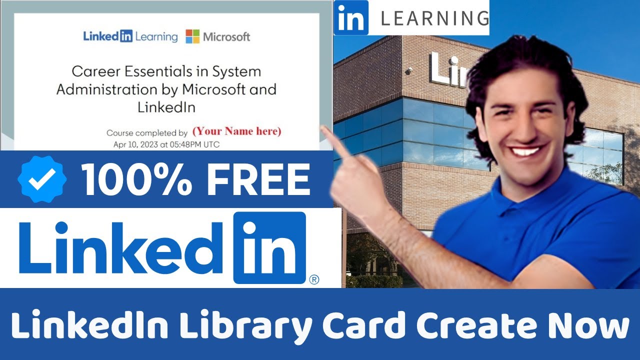 Linkedln Premium Courses for Free | How to Create library Card ...