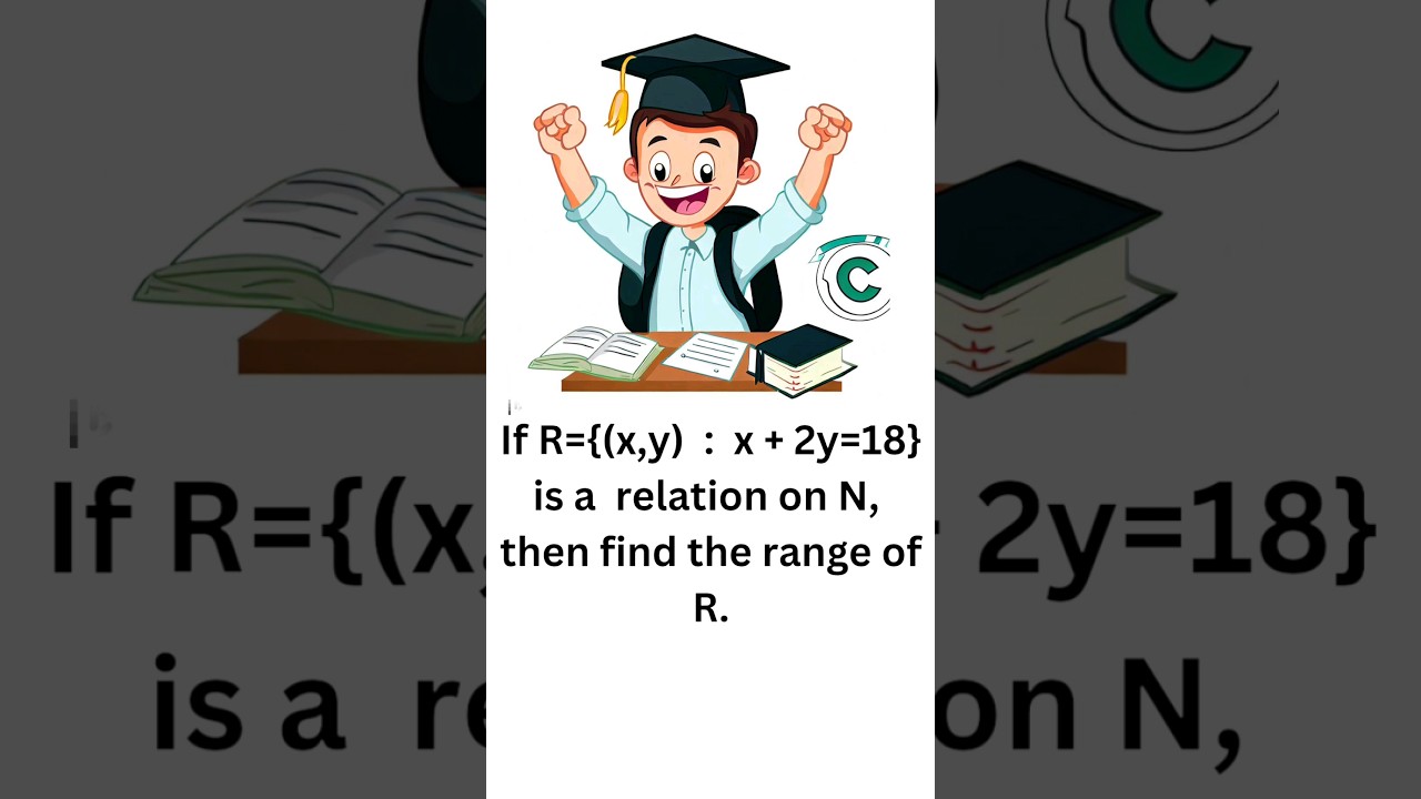 How To Find Range Of A Relation shortsfeed shorts settheory How To Find Range Of A Relation shortsfeed shorts settheory