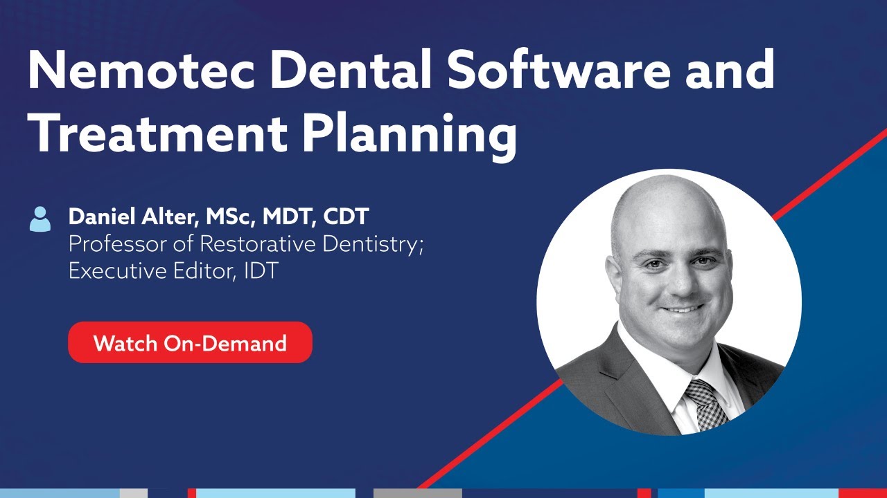 On-Demand Webinar: Nemotec Dental Software and Treatment Planning - YouTube