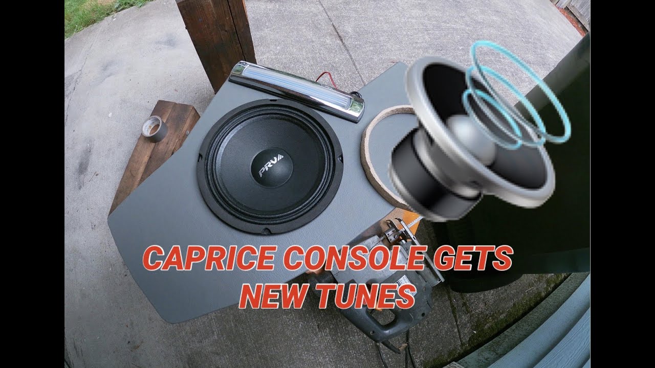 BOX CHEVY CONSOLE SPEAKER UPGRADE | PRV | CAPRICE CLASSIC AEROCOUPE ...