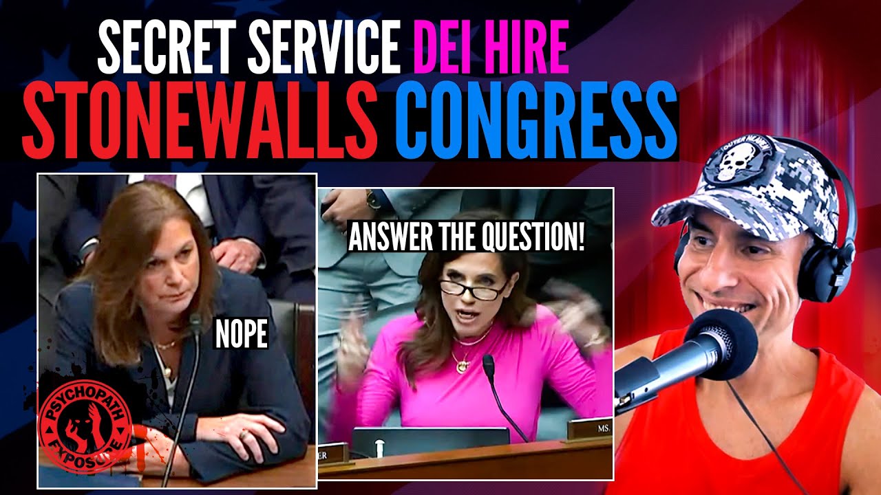 Secret Service "DEI Hire" STONEWALLS CONGRESS (Uncensored Reaction ...