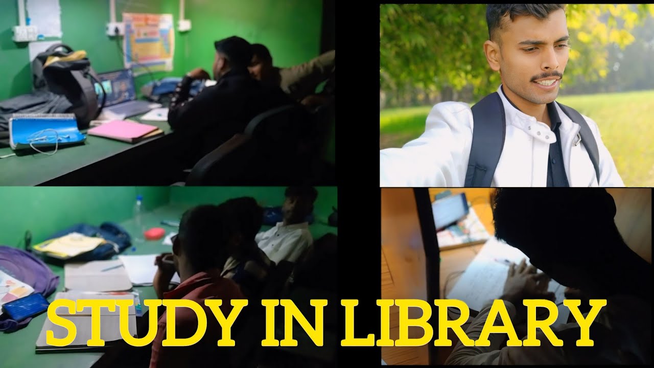 Study in Library with IITian boi 🎃 | Aniwesh singh | - YouTube