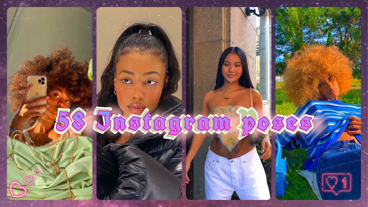 58 INSTAGRAM BADDIE POSES - YouTube