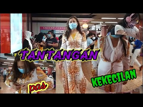 tantangan pakai baju di tempat umum @miaandelist