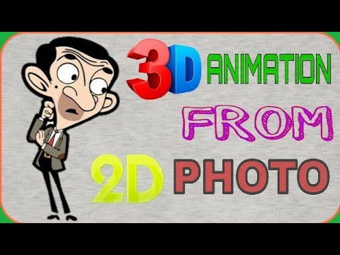 3D Animation From 2D Photo On Android Device - YouTube