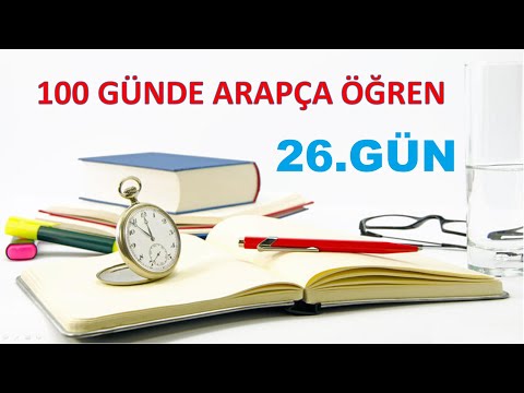 100 GÜNDE ARAPÇA ÖĞREN  / 26.GÜN