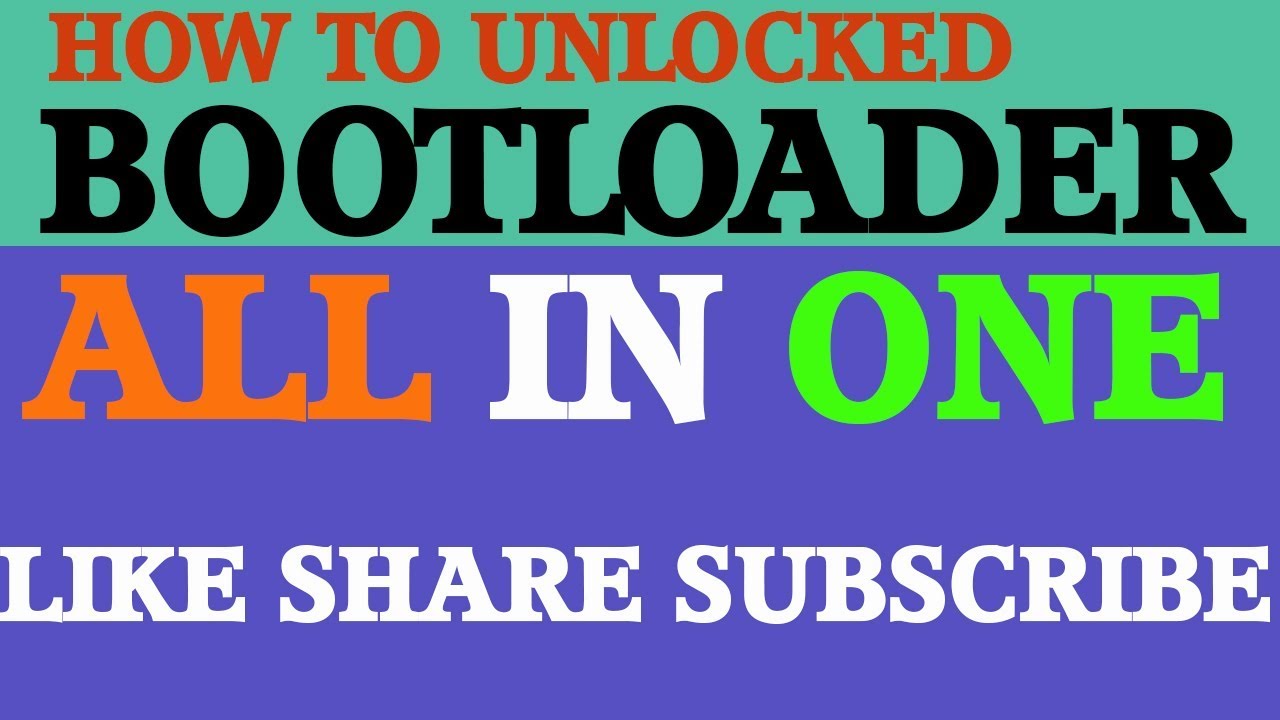 All In One Tool For Android |Unlocker | Unlock Bootloader | How to ...