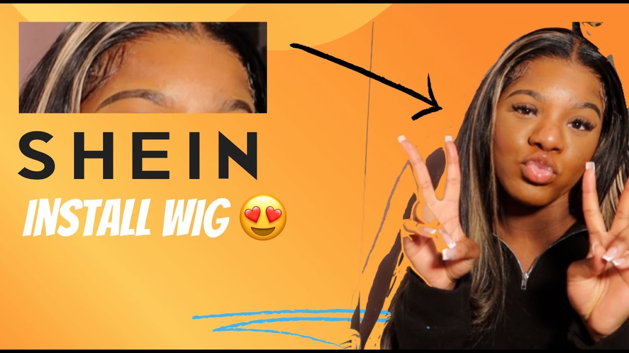 INSTALL WIG SHEIN (la ref tant demandé !) - YouTube