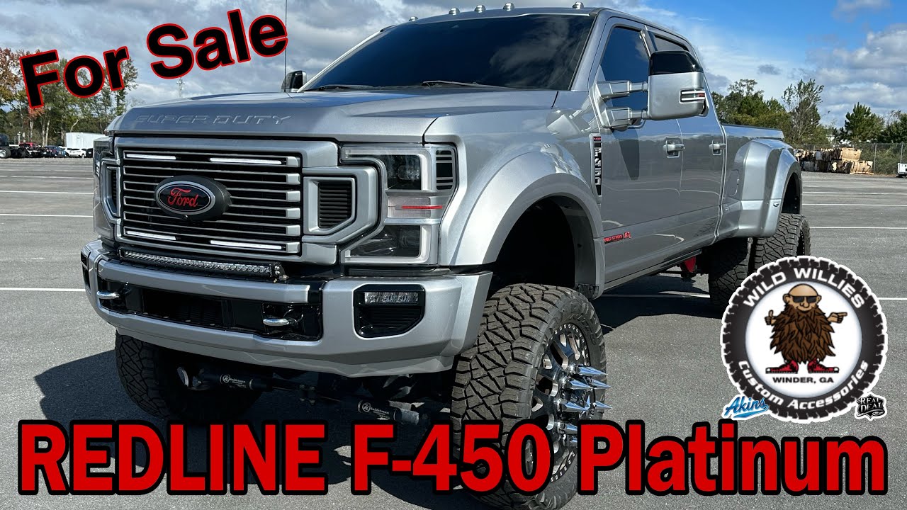 ICONIC Ford F-450 REDLINE Reserve Edition is For Sale! - YouTube